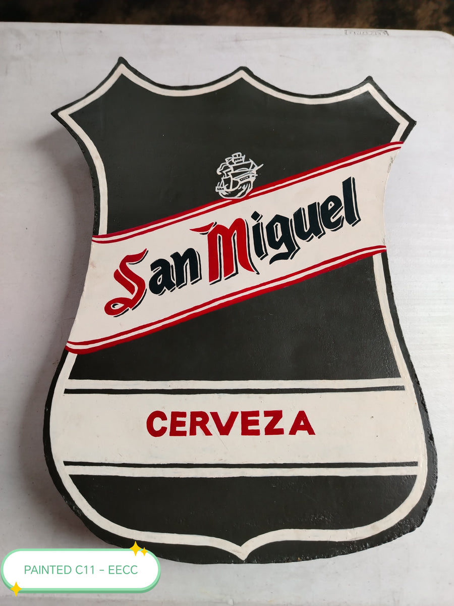 SAN MIGUEL SIGN (REPRO) – Siglo Antiques
