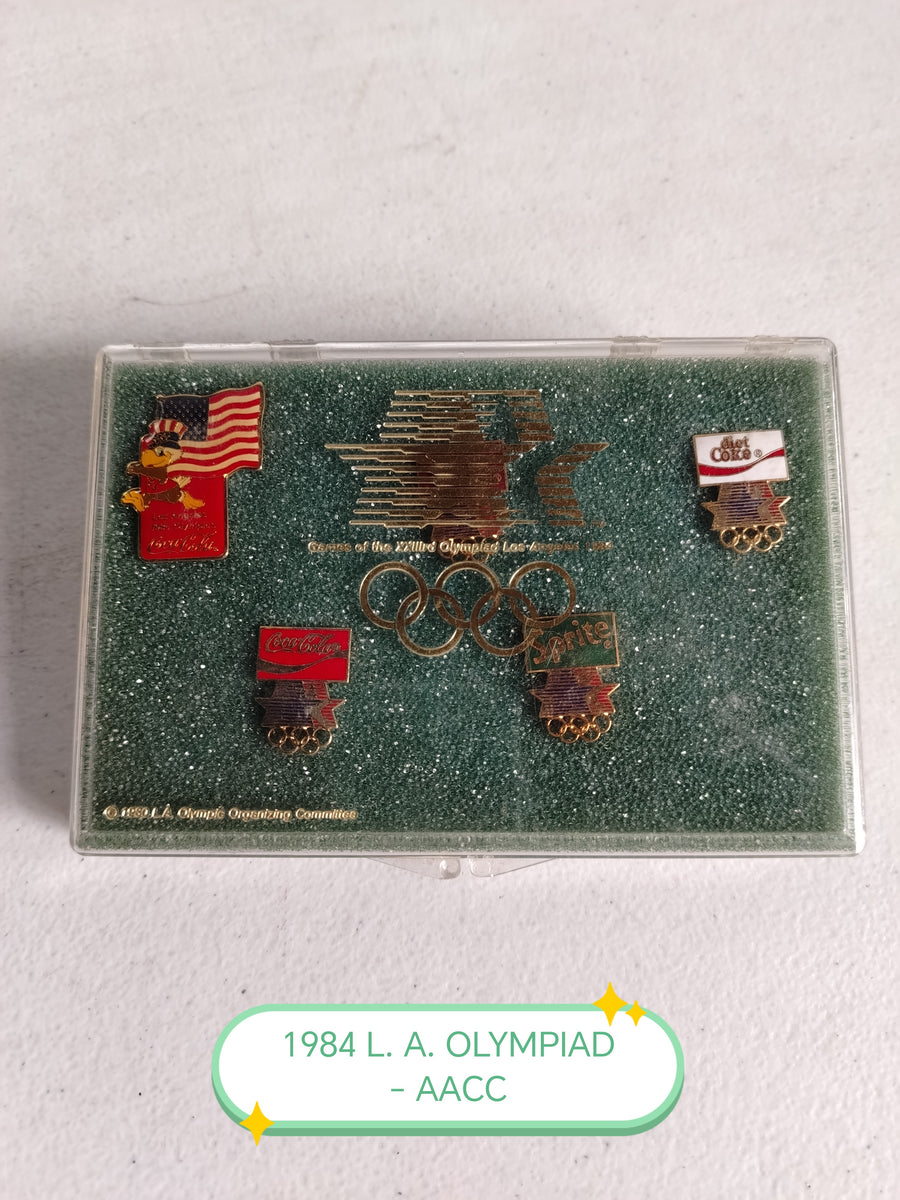 1984 OLYMPIC PIN SET – Siglo Antiques