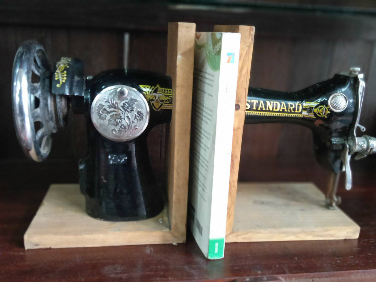 Sewing Machine Bookend – Siglo Antiques